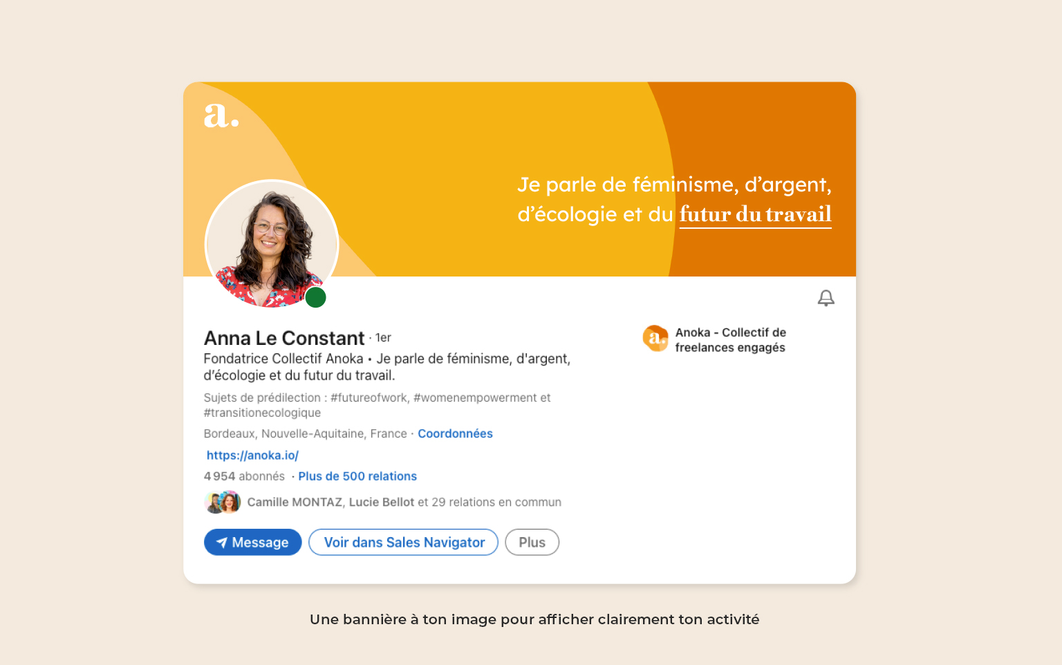 Ton Kit Linkedin - Morgane Pichard | Graphiste Webdesigner freelance Bordeaux